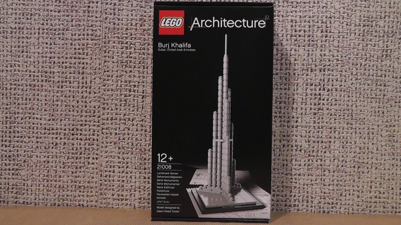 LEGO ARCHITECTURE 21008 BURJ KHALIFA - YouTube