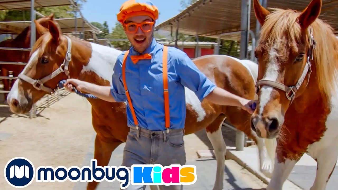 Blippi at the FARM! | BLIPPI EXPLORES! | Educational Videos for ...