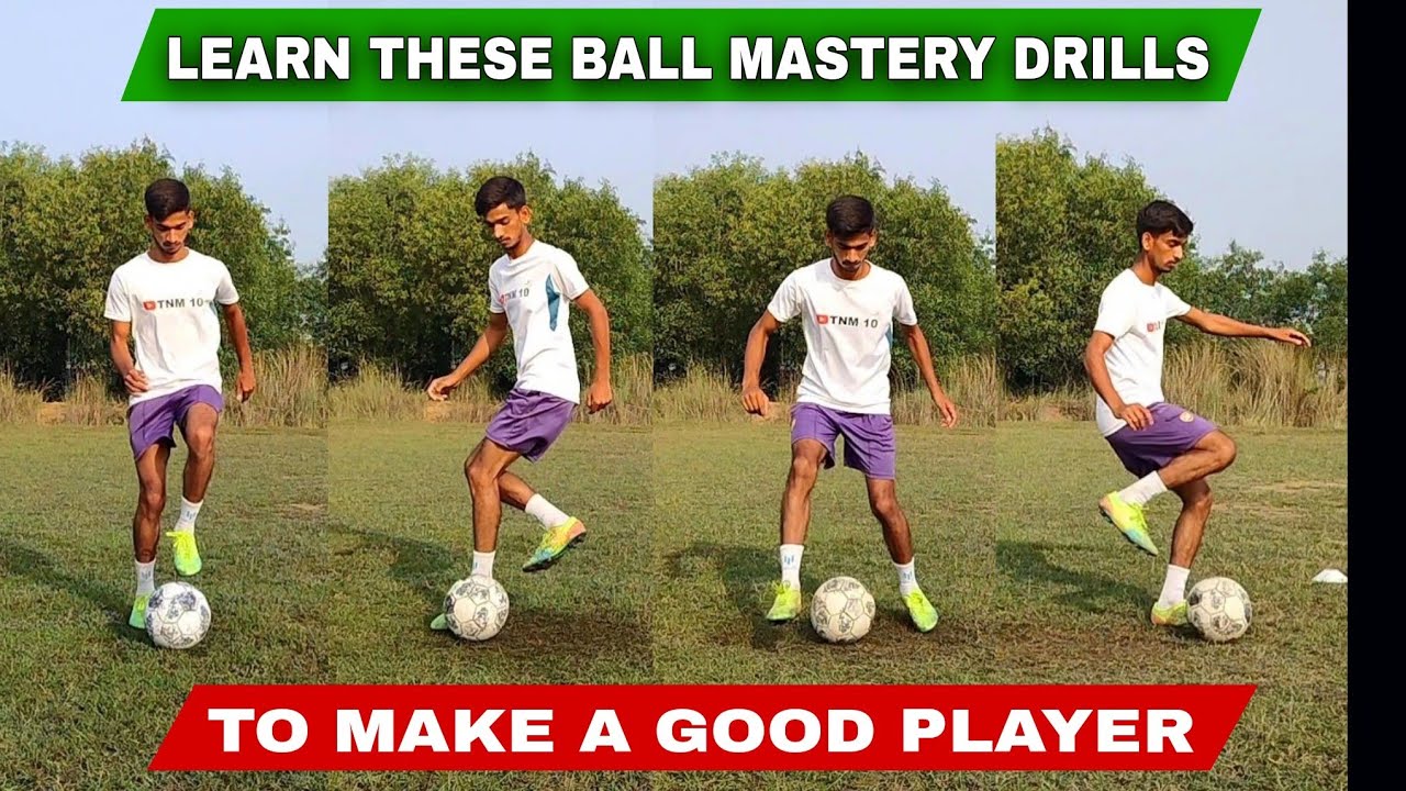 25 Effective Ball control drills for beginners - YouTube