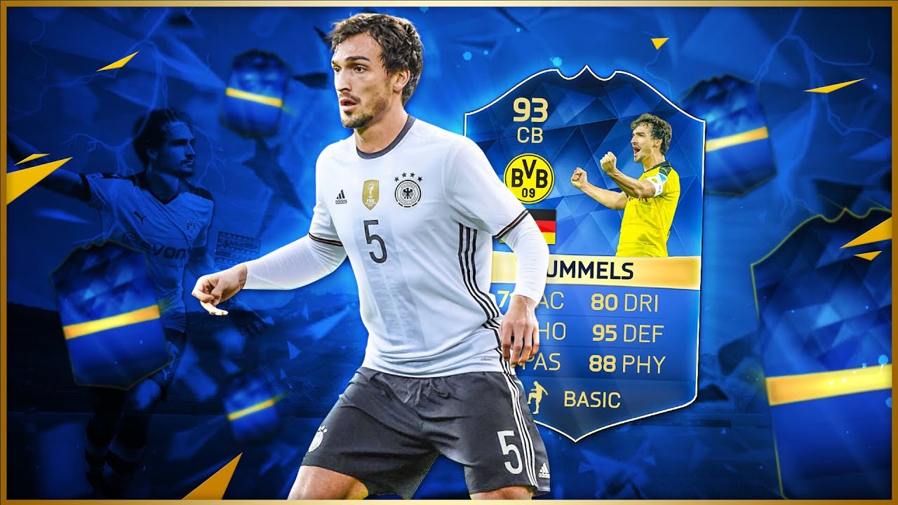 FIFA 16 - Mats Hummels - TOTS Review - YouTube