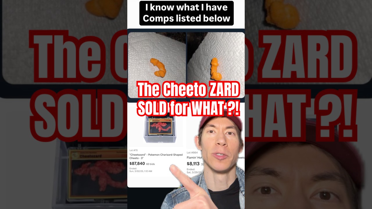 Does This OUT SELL The CheetoZard, the Most Expensive Pokémon Food in ...