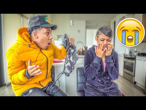 I LOST OUR DOG PRANK ON GIRLFRIEND *SHE CRIED*