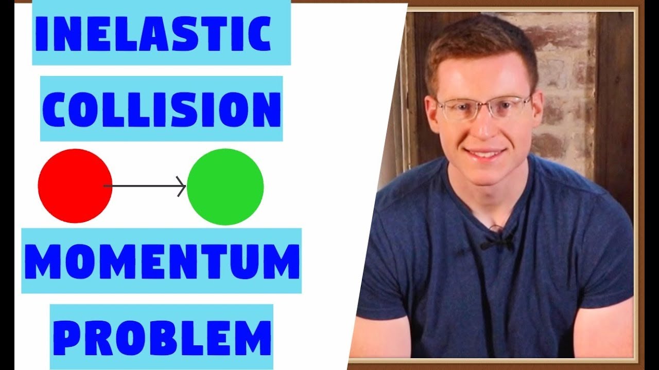 Conservation of Momentum Problem - Inelastic Collision - YouTube