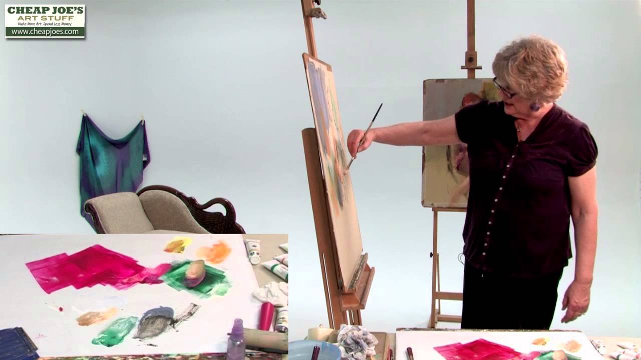 Watercolor Techniques with Kate Worm - Gouache and Watercolor - YouTube