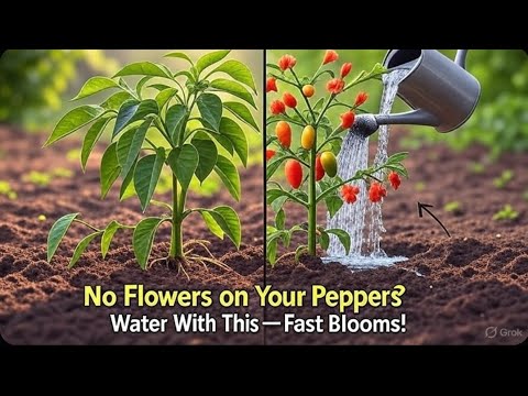 The Morning Drench That Makes Pepper Plants Bloom—Even in the Heat ...