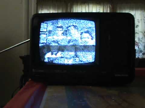 Last analog TV station in our area - YouTube
