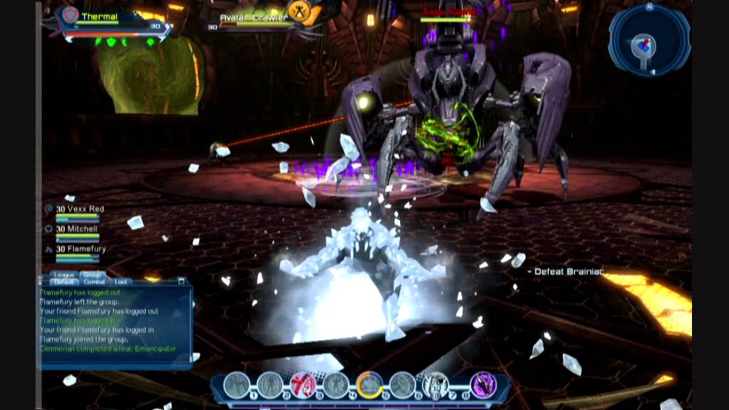 DCUO Batcave 3 - 4 Man - Avatar of Tech / Brainiac - Odyssey - Part 1/2 ...