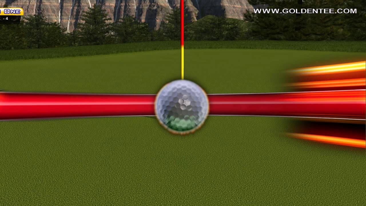 Golden Tee Great Shot on Elkhorn Ridge! - YouTube