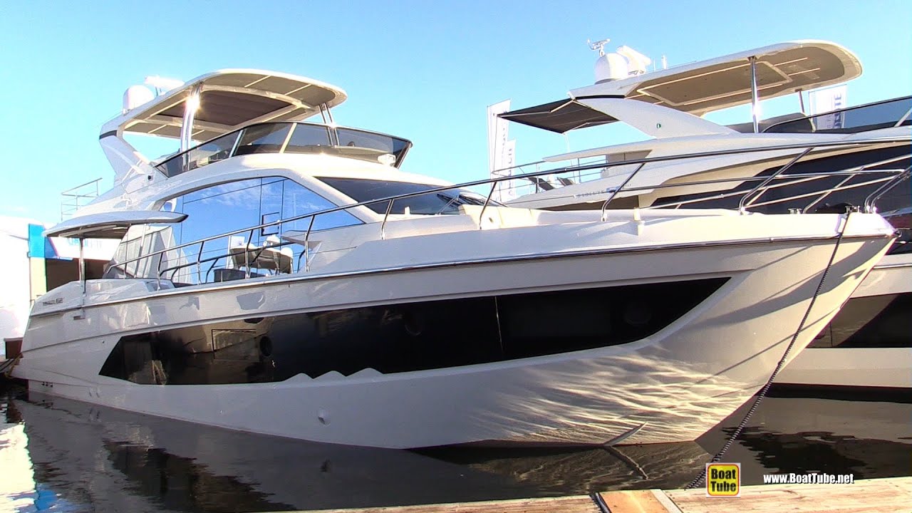 Fabulous Motor Yacht ! 2022 Absolute 62 Fly - YouTube