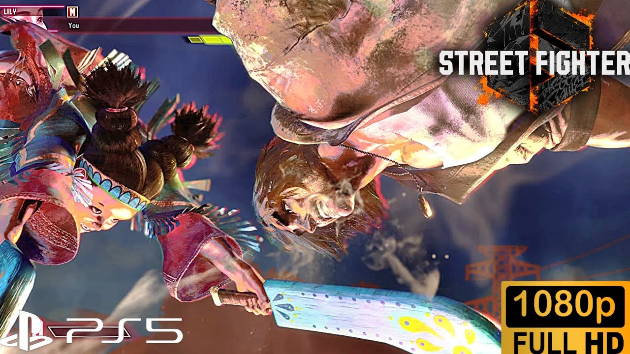 Street Fighter 6 Lily VS Ken - YouTube