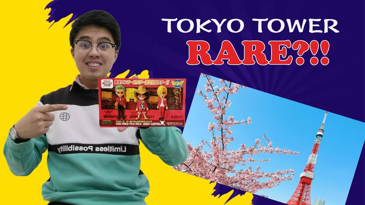 I found the One Piece! (WCF Tokyo Tower Limited Figure Unboxing) - YouTube