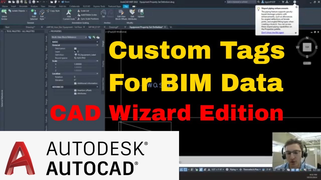 Autocad - Annotation Tags for any Object Type with Property Set ...