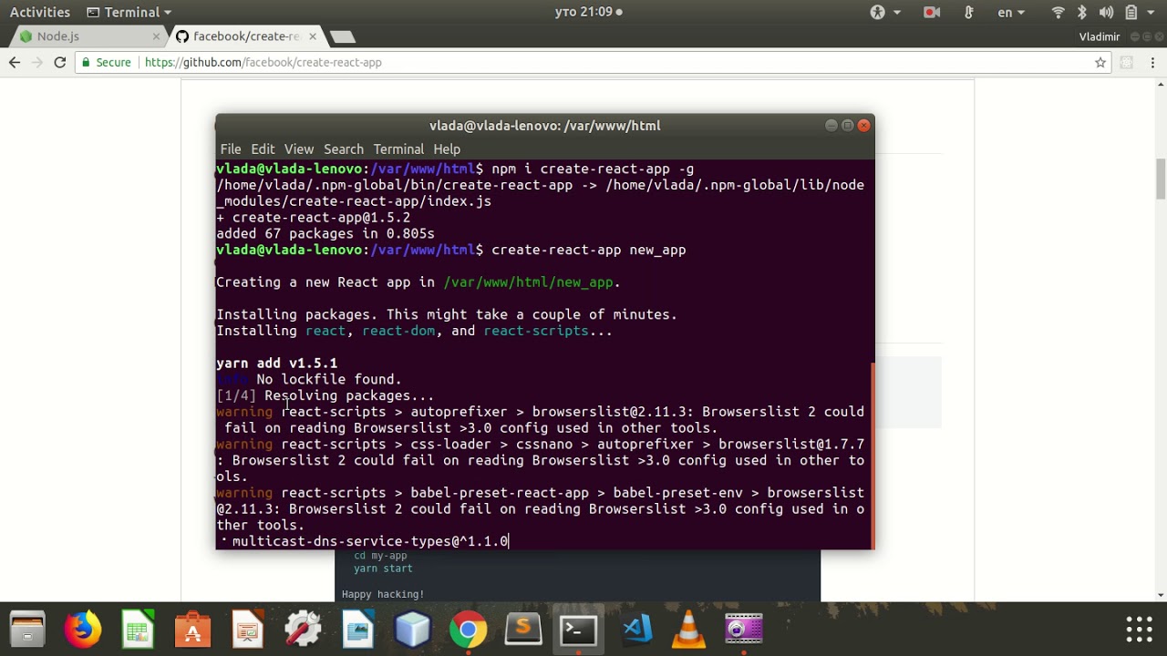 React na srpskom - 1 - Kreiranje nove react aplikacije - YouTube