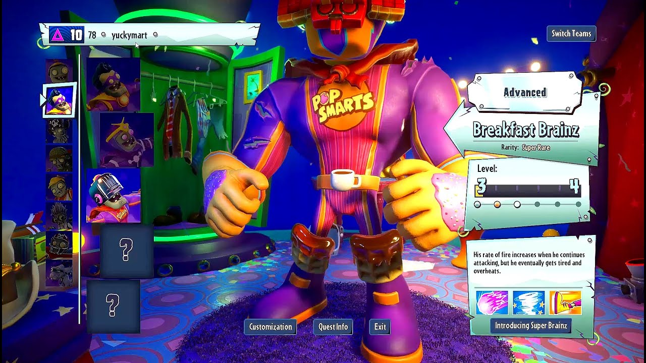 Plants vs Zombies Garden Warfare 2 | Ultra Strong BREAKFAST BRAINZ ...