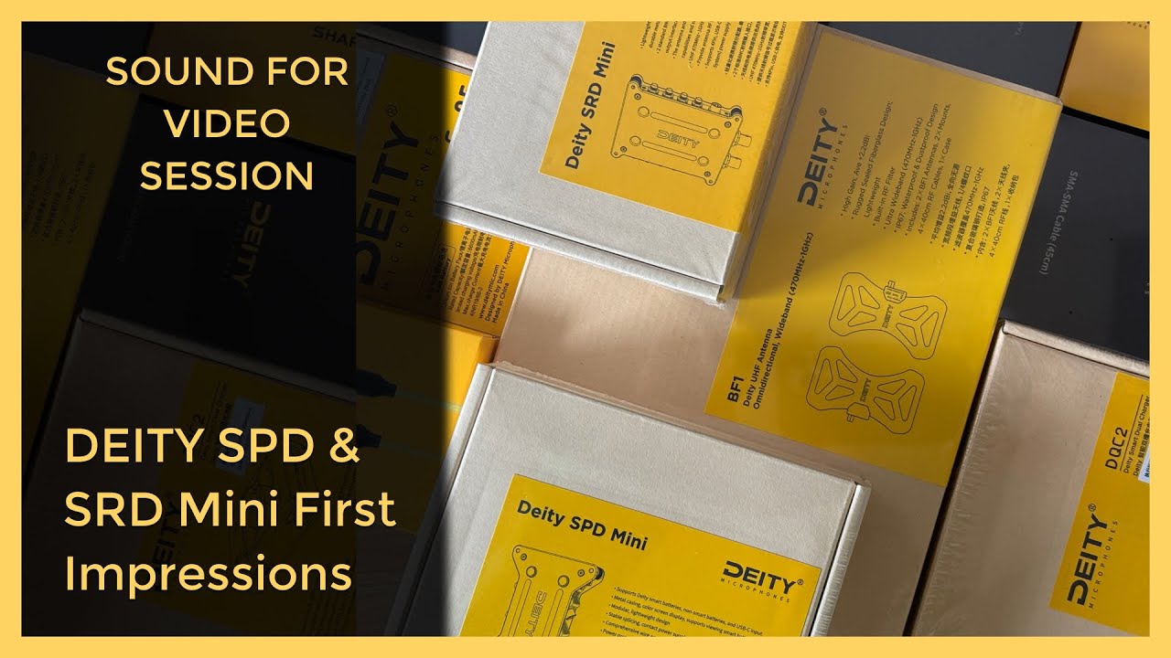 Sound for Video Session: DEITY SRD & SPD Mini First Impressions - YouTube