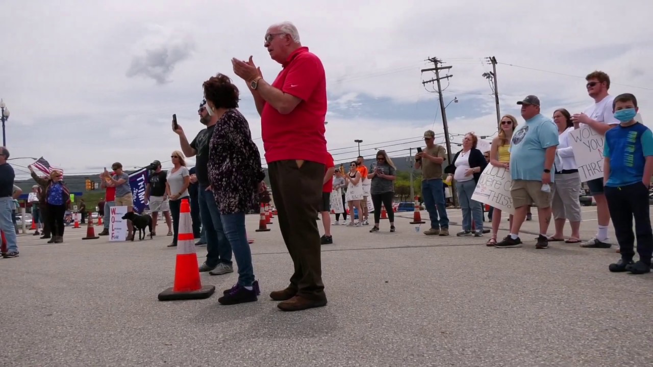 Reopen America rally Latrobe Pa 5/16/20 - YouTube