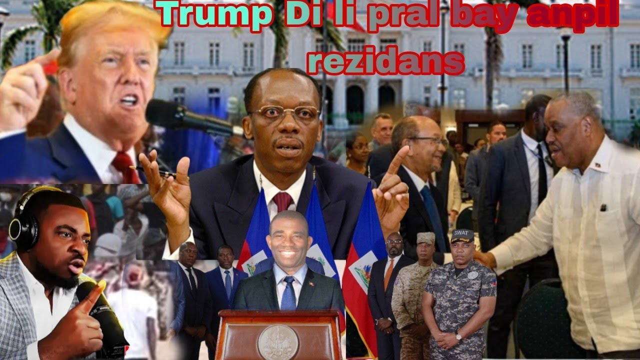 11 Nvb Donald Trump Bone nouvele pu nou Guy Philippe sou dosye Rezidans ...