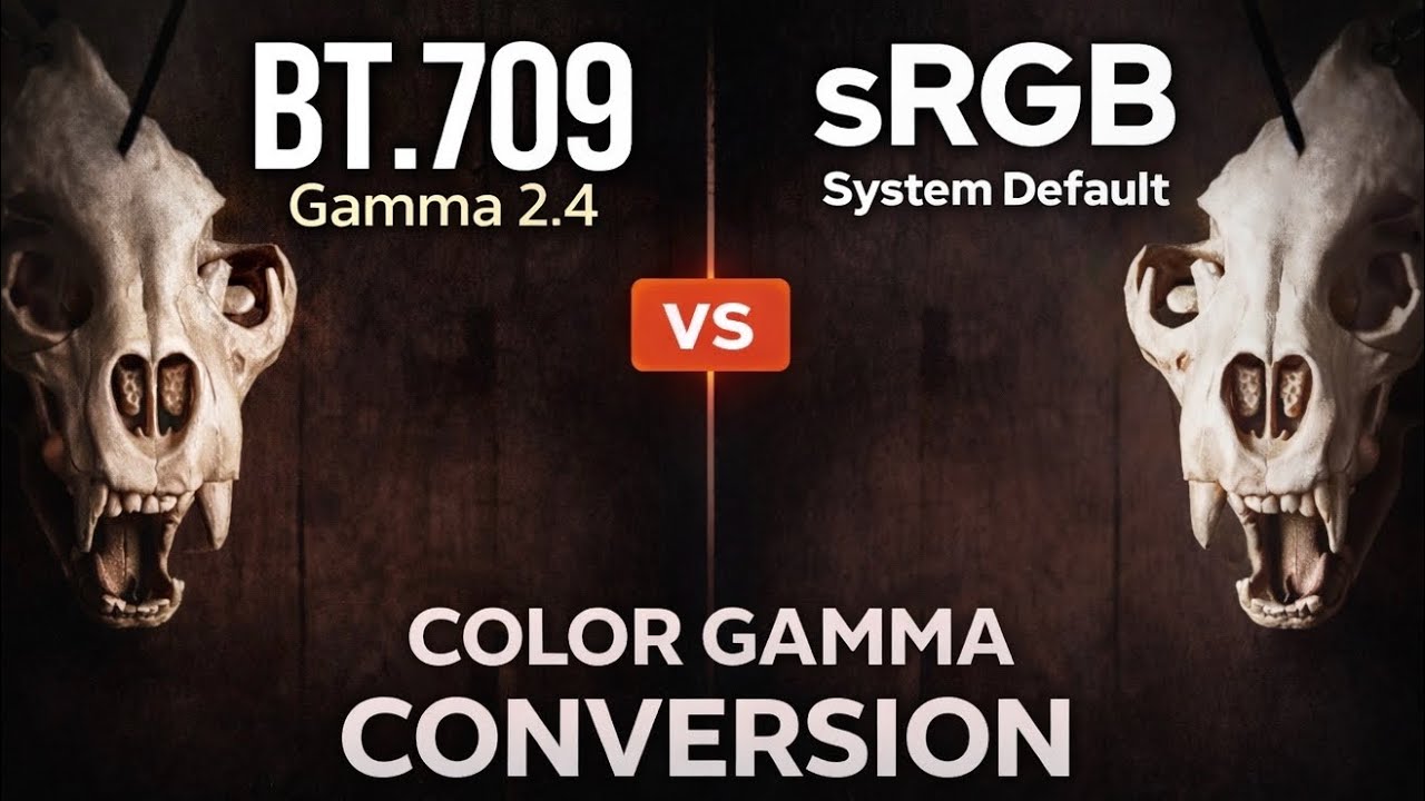 How to Convert Windows 11 sRGB to BT.709 Colour Space - YouTube