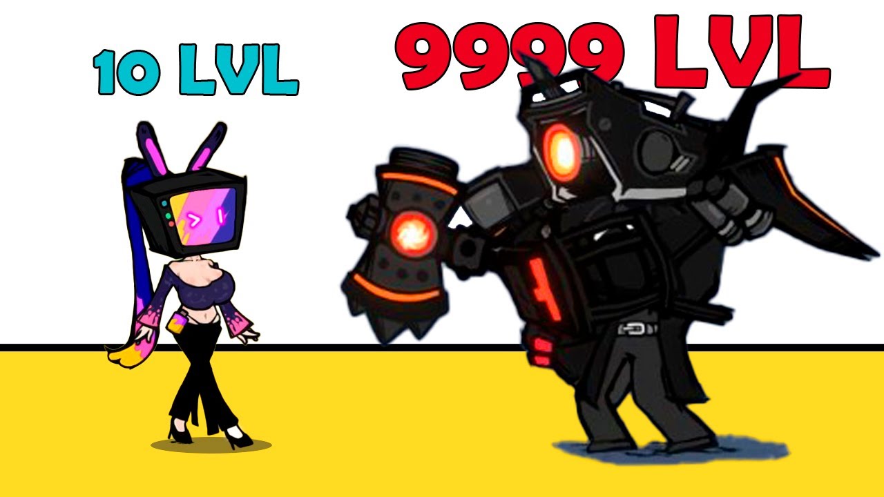 Camera Clash 13: Rabbit TV Girl vs Lava Titan Cameraman | Final Levels ...