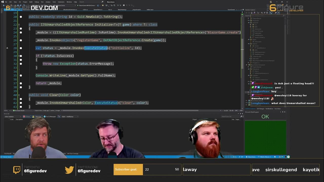 Just Coding - Blazor Game Engine. Starting over, sort of - YouTube