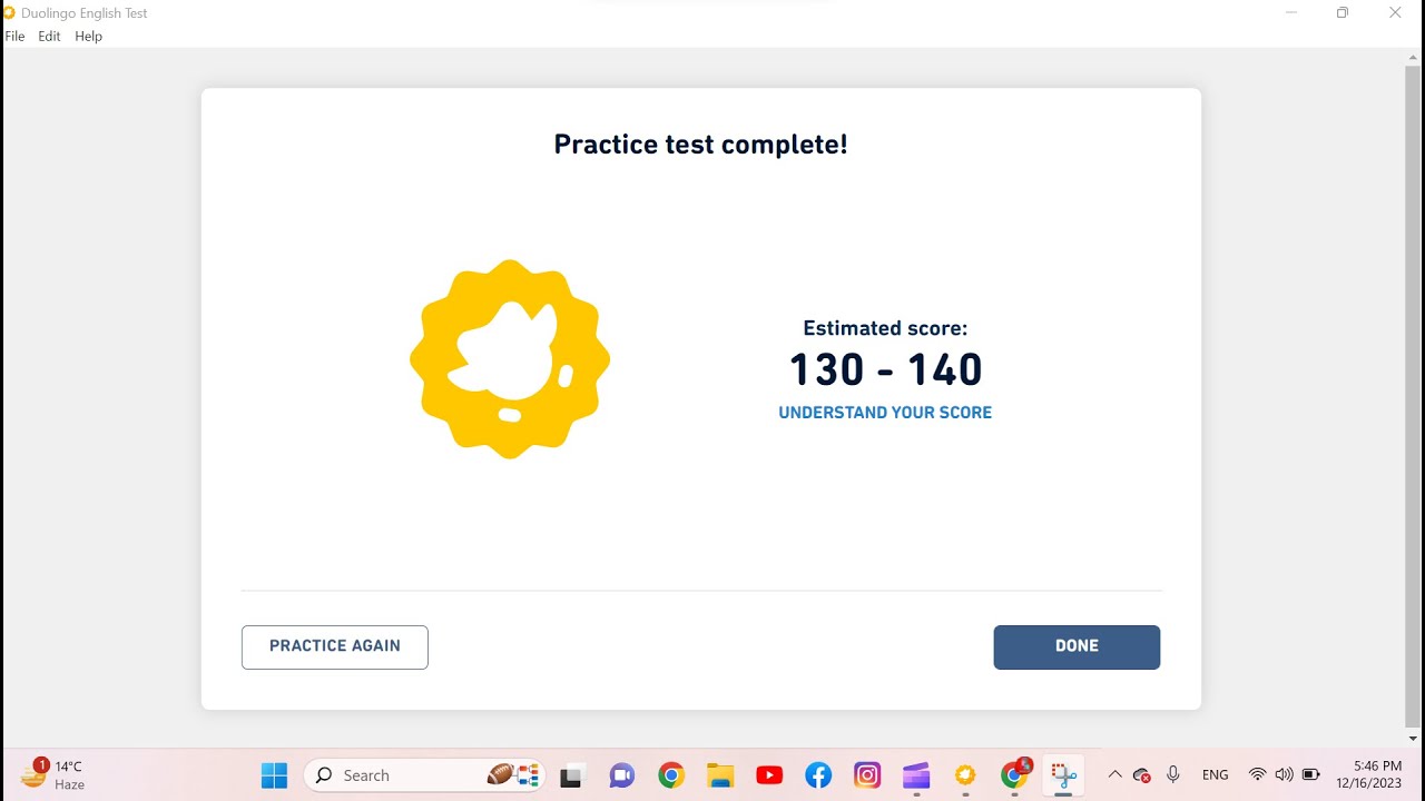 Duolingo English test Practice | 130 - 140 on Duolingo English test ...