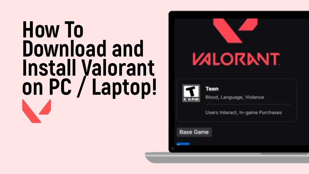 How to Download and Install Valorant on PC / Laptop [Easiest Guide ...