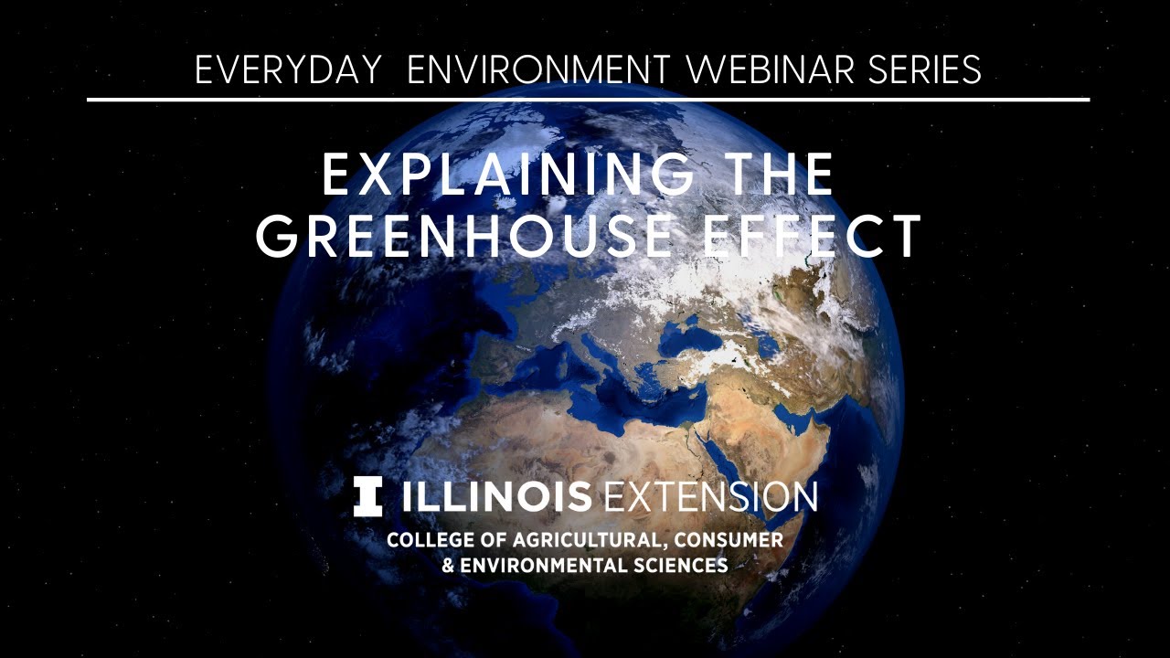 Explaining the Greenhouse Effect, Everyday Environment - YouTube