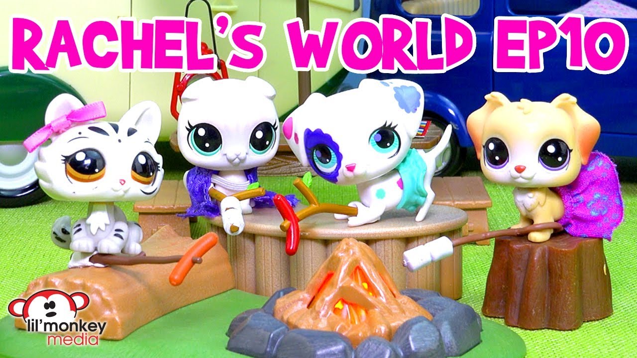LPS - Rachel's World Ep 10 - Camping with Friends! 🐶 - YouTube