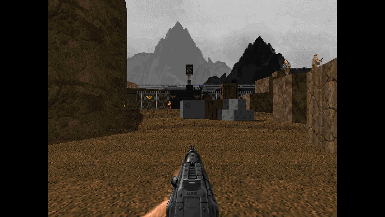 DOOM II - New Wad Sampler - Wolfhound - UV - First Try - YouTube