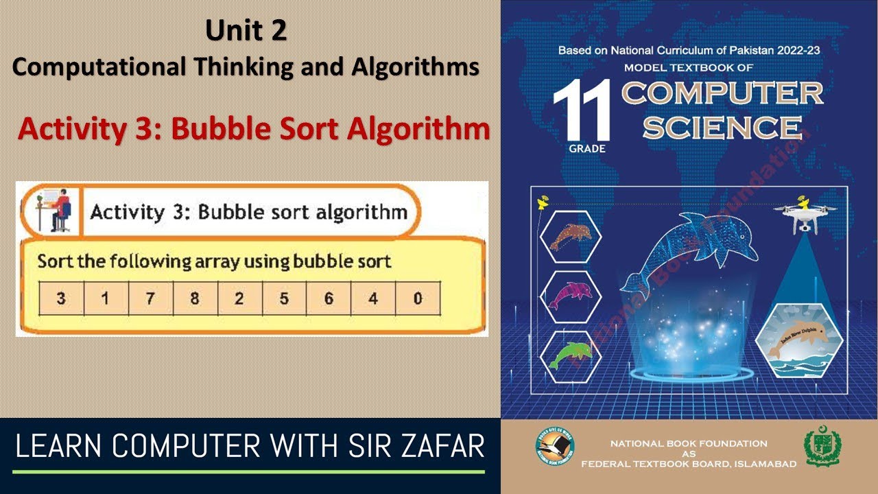 Step-by-Step Bubble Sort: Activity 3 | Computation Thinking ...