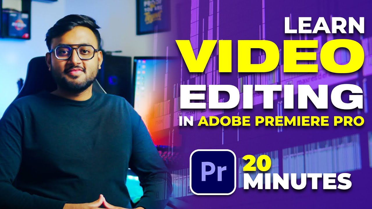 Adobe Premiere Pro Tutorial for BEGINNERS 2023 in 20 Minutes- ভিডিও ...