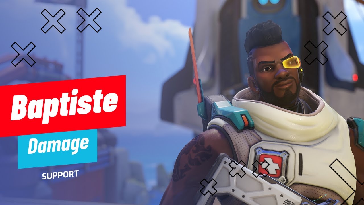 Baptiste Damage! | Overwatch 2 - YouTube