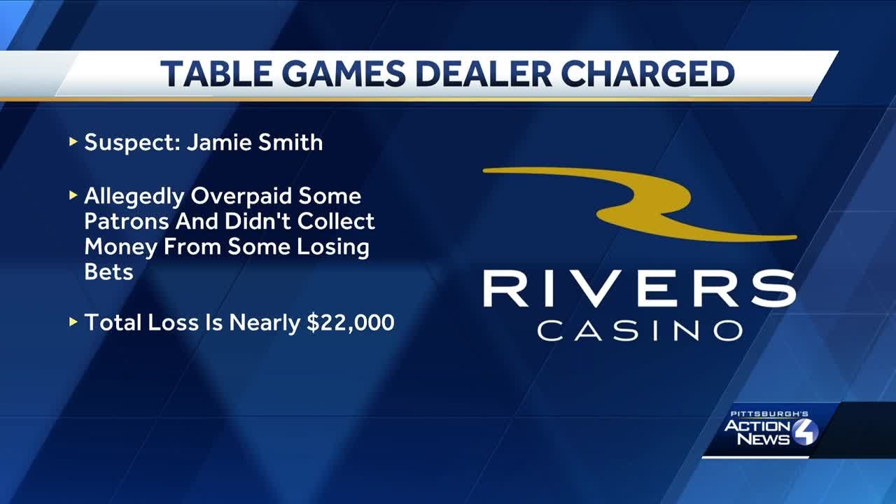 Rivers Casino table games dealer charged - YouTube