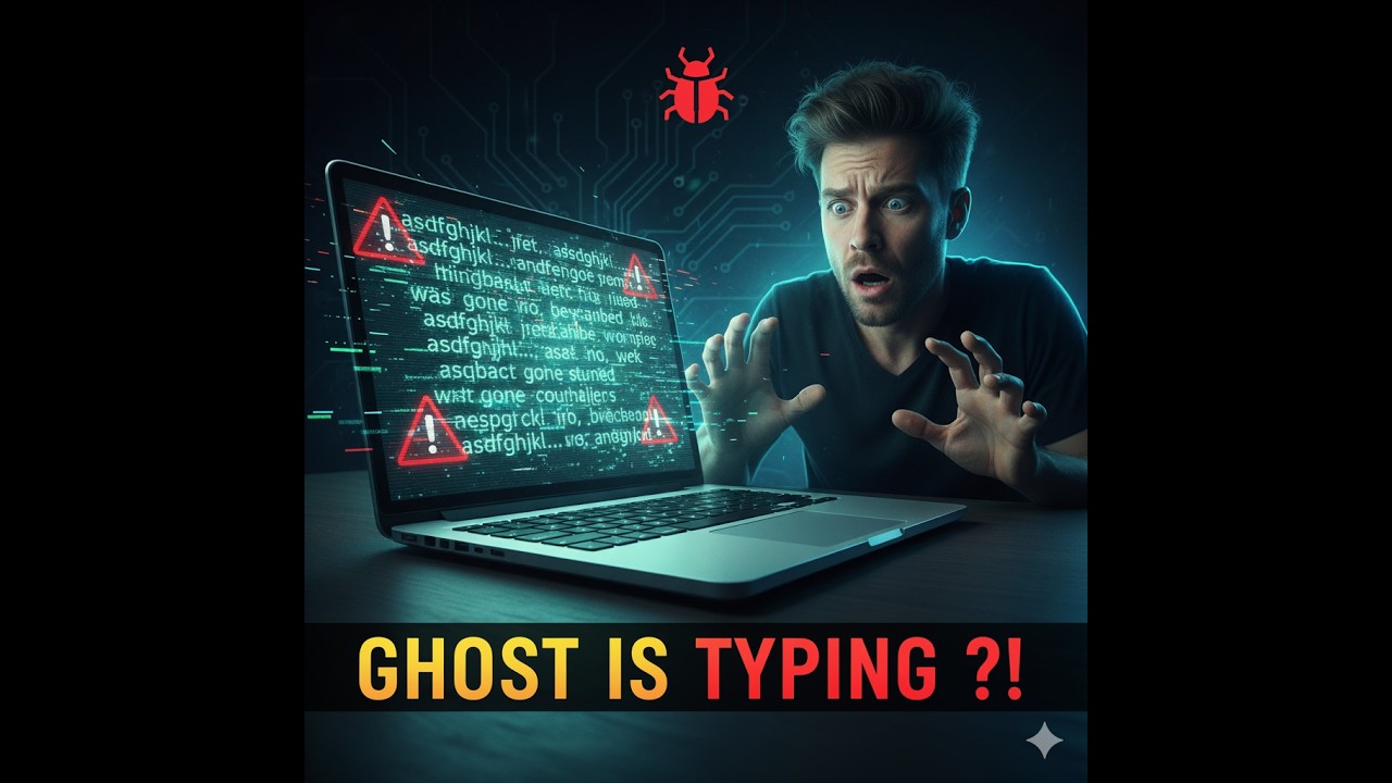 Ghost Typing Now ! | Laptop Keyboard Automatic Problem Fix | ghost is ...