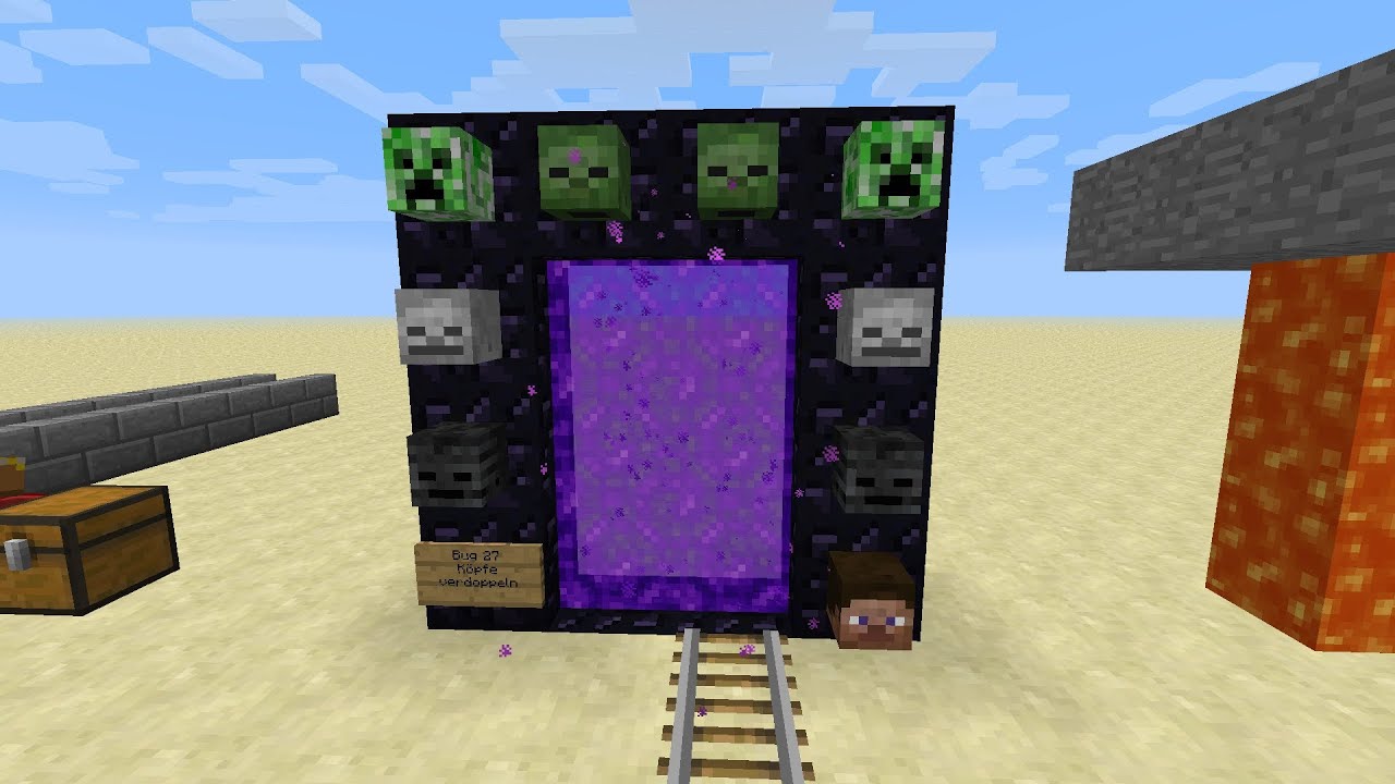 Minecraft Bug: Items verdoppeln (Bug 27) - YouTube