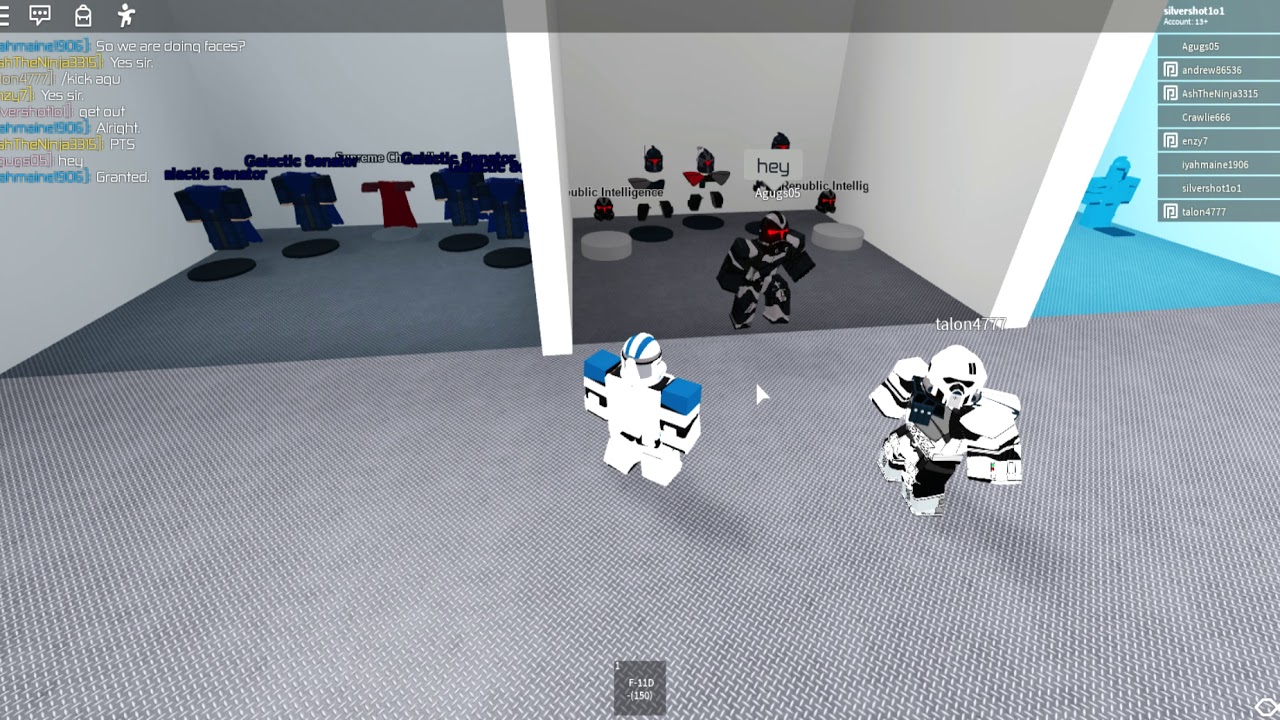 Roblox 501st 2nd tryout clip - YouTube