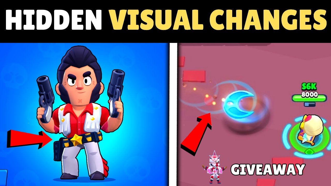 New Hidden Visual Changes in Brawl Stars | #mutations - YouTube