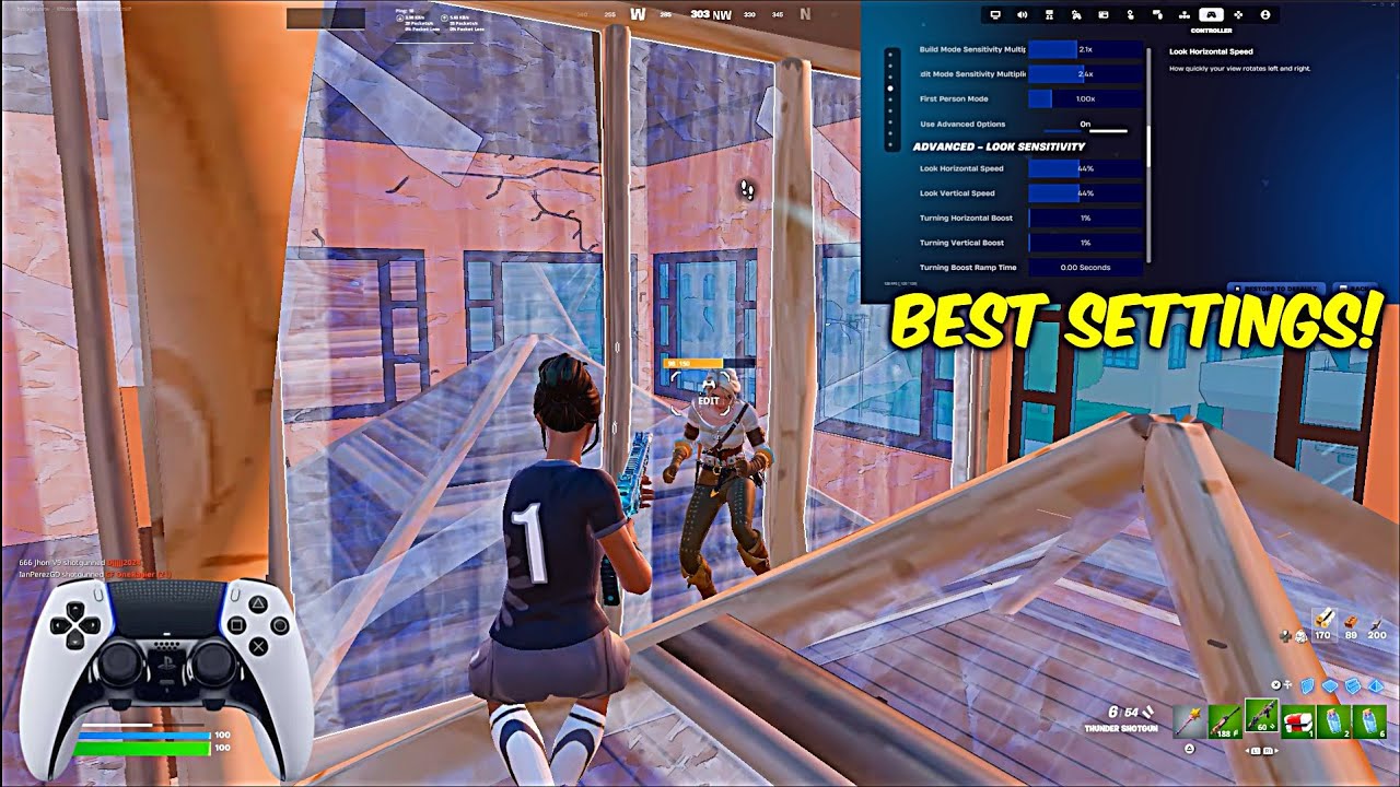 *NEW* Best Controller Settings + Sensitivity 🎯🧩 for Chapter 7! (PS4/PS5 ...