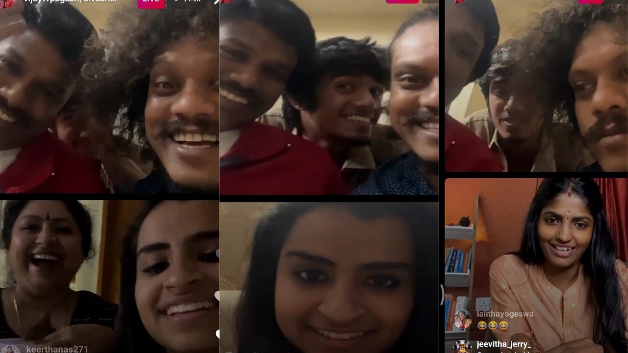First time shivangi's mom live with Cook with komali contestants - YouTube