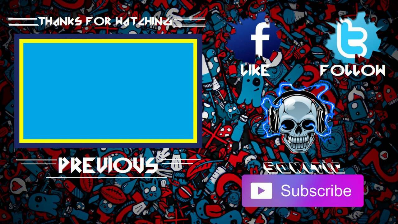 New Outro Card Template//Edited By//Phototoshop CS6//Avs Video Editor ...