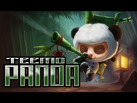 League of Legends: Panda Teemo (HQ Skin Spotlight) - YouTube