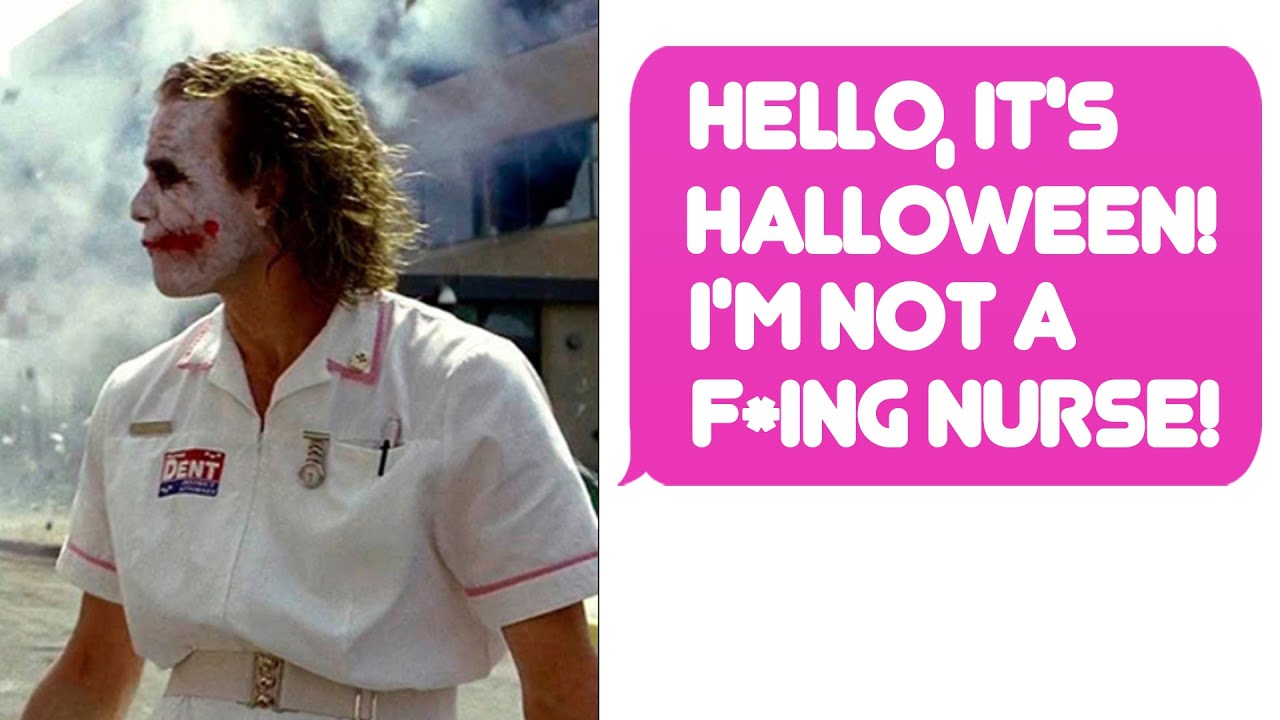 r/IDontWorkHereLady - I'M NOT A NURSE! It's Halloween costume! I don't ...