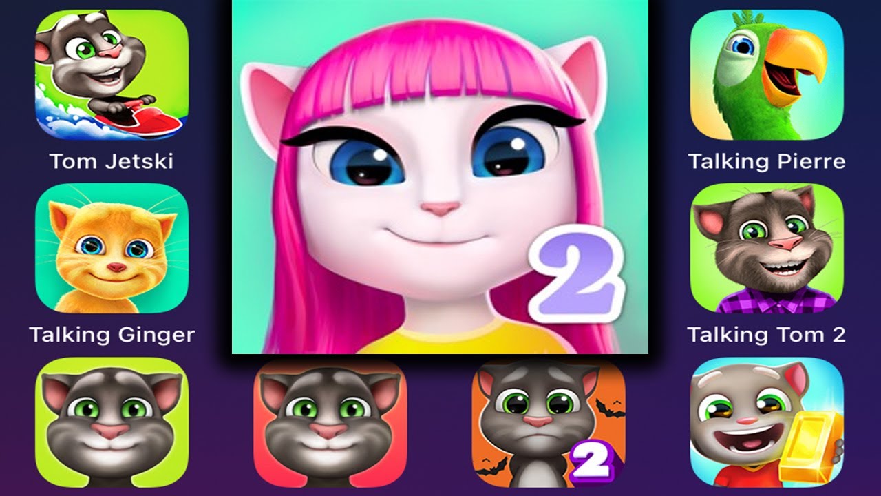 My Talking Angela 2 - Live Gameplay / Walkthrough - Episode 1 - Game ...