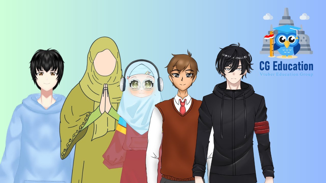 CG Education Vtuber Group Introduction - YouTube