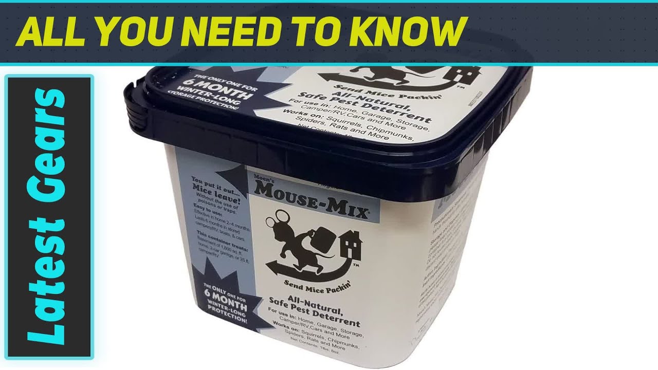 Moen's Mouse-Mix: Ultimate Natural Pest Deterrent? - YouTube