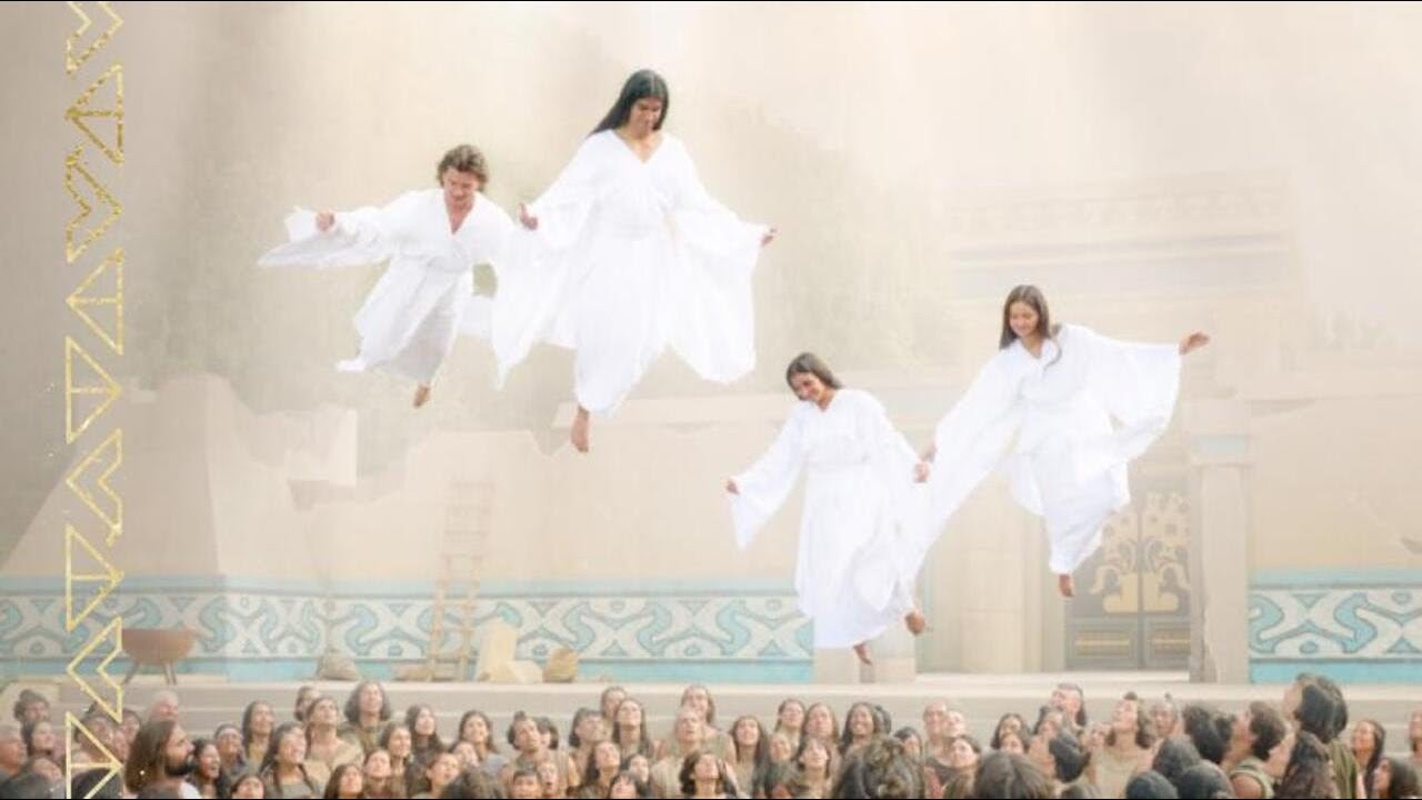 Nagdasal si Jesucristo at Naglingkod ang mga Anghel sa mga Bata| 3 ...
