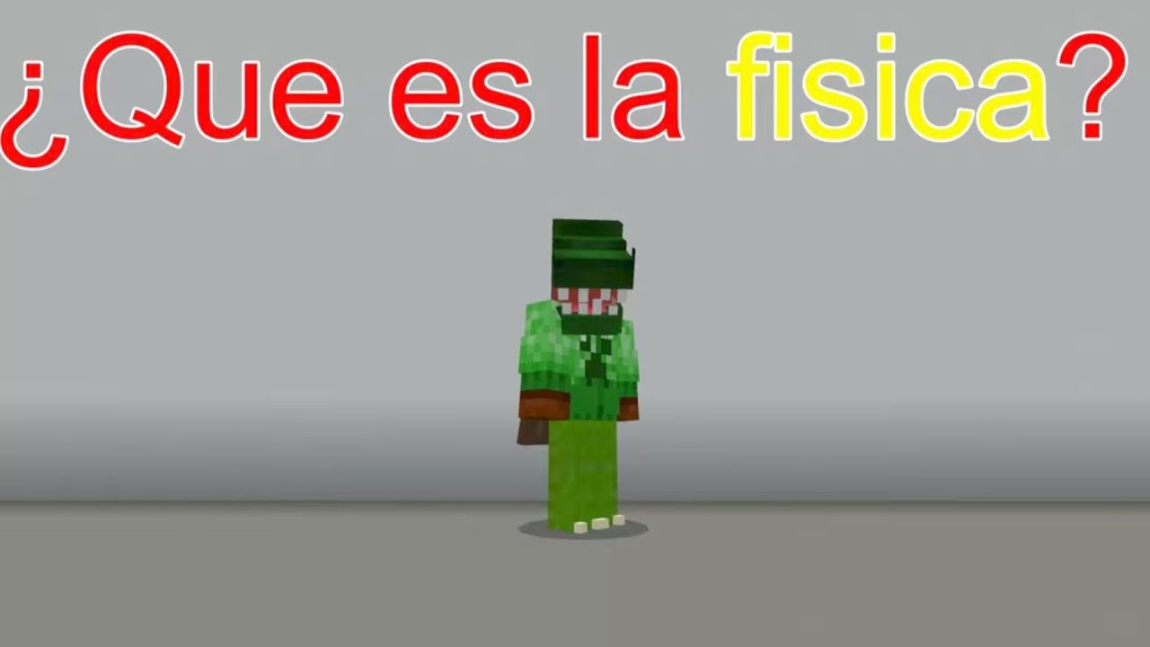 La física explicada con Minecraft - YouTube