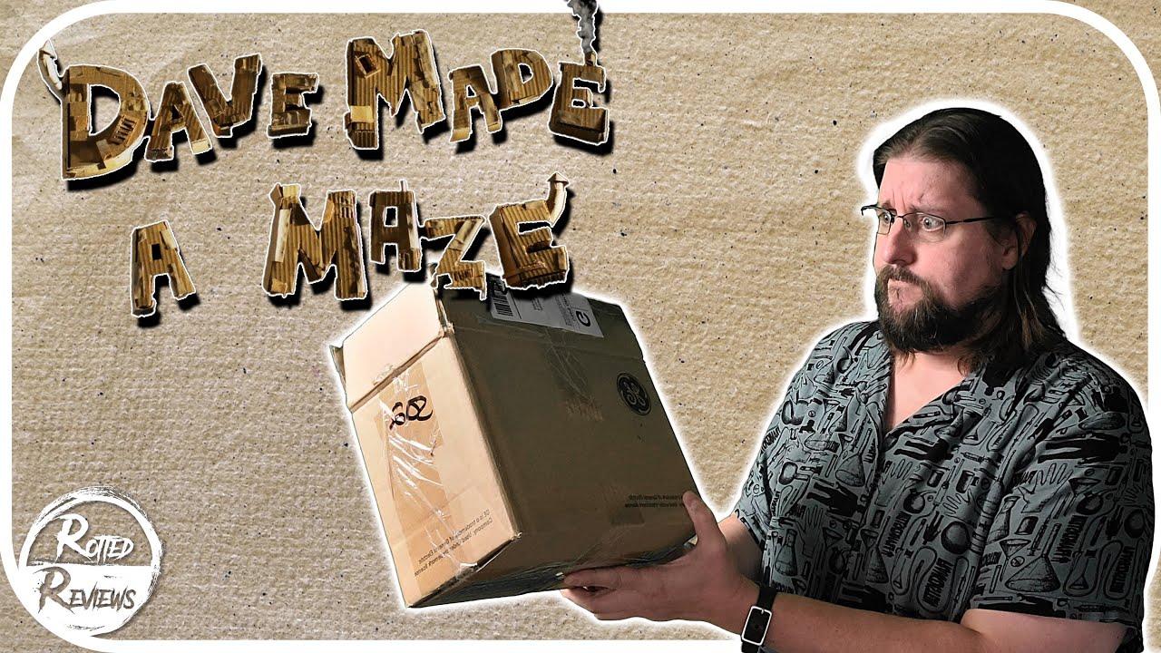 Cardboard Insanity! "Dave Made A Maze" (2017) REVIEWED! - YouTube