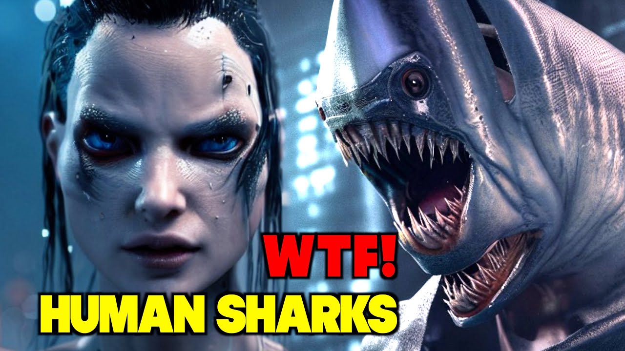 AI Generated Human Sharks - YouTube