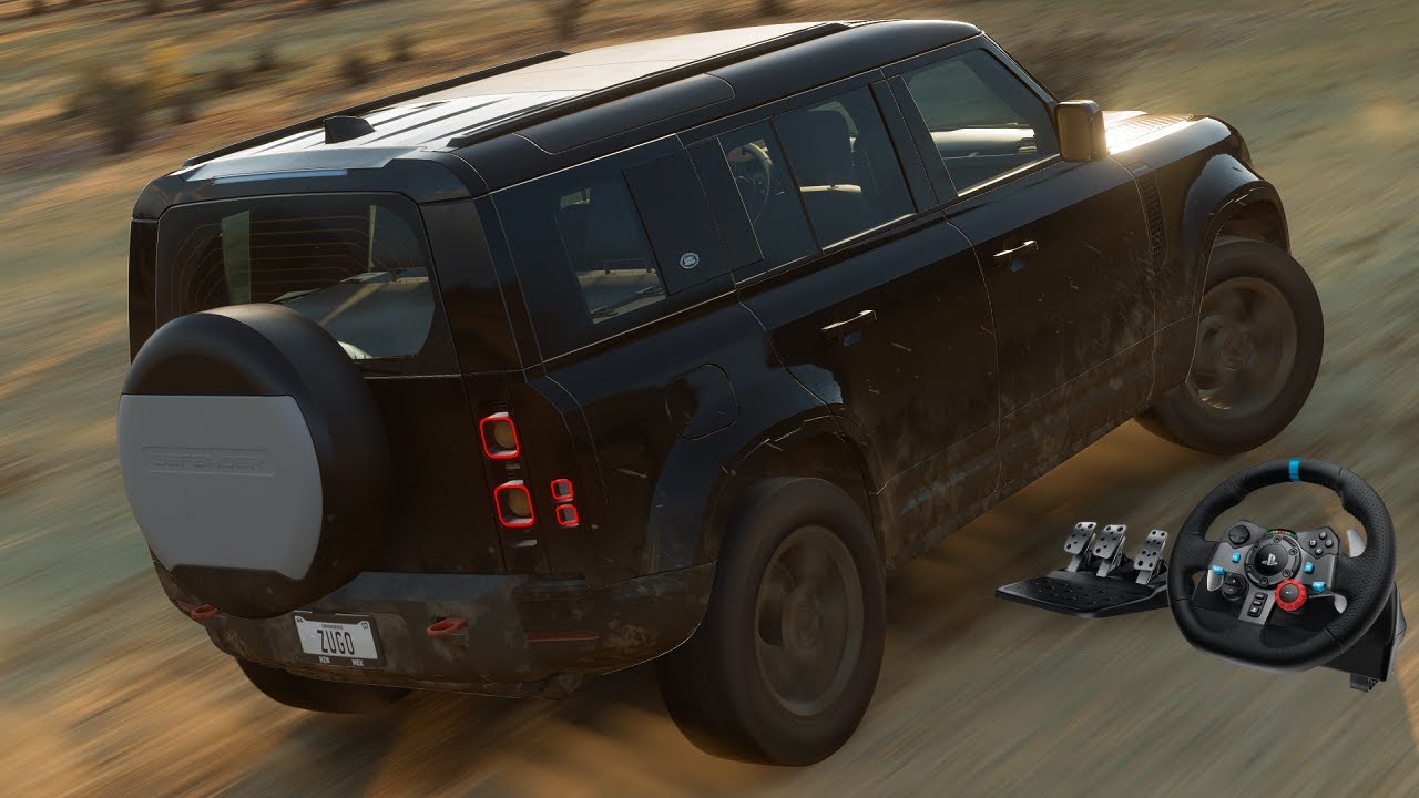 Land Rover Defender 110x - Forza Horizon 5 - Off Road With Logitech G29 ...